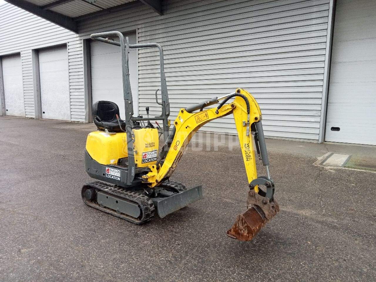 Wacker Neuson 803RD Used Mini Excavator